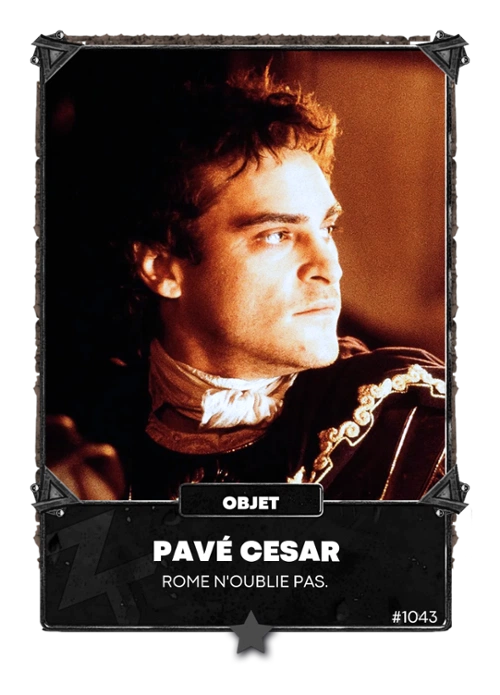 PAVÉ CESAR | Classique | ZUnivers