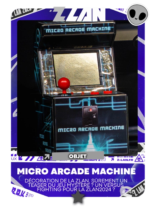 Micro Arcade Machine | ZLAN 2023 | ZUnivers