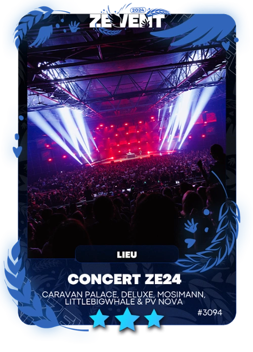 Concert ZE24 | ZEvent 2024 | ZUnivers
